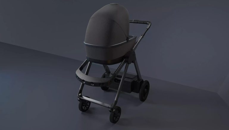 Ces parents ont créé une poussette intelligente qui se dirige toute seule