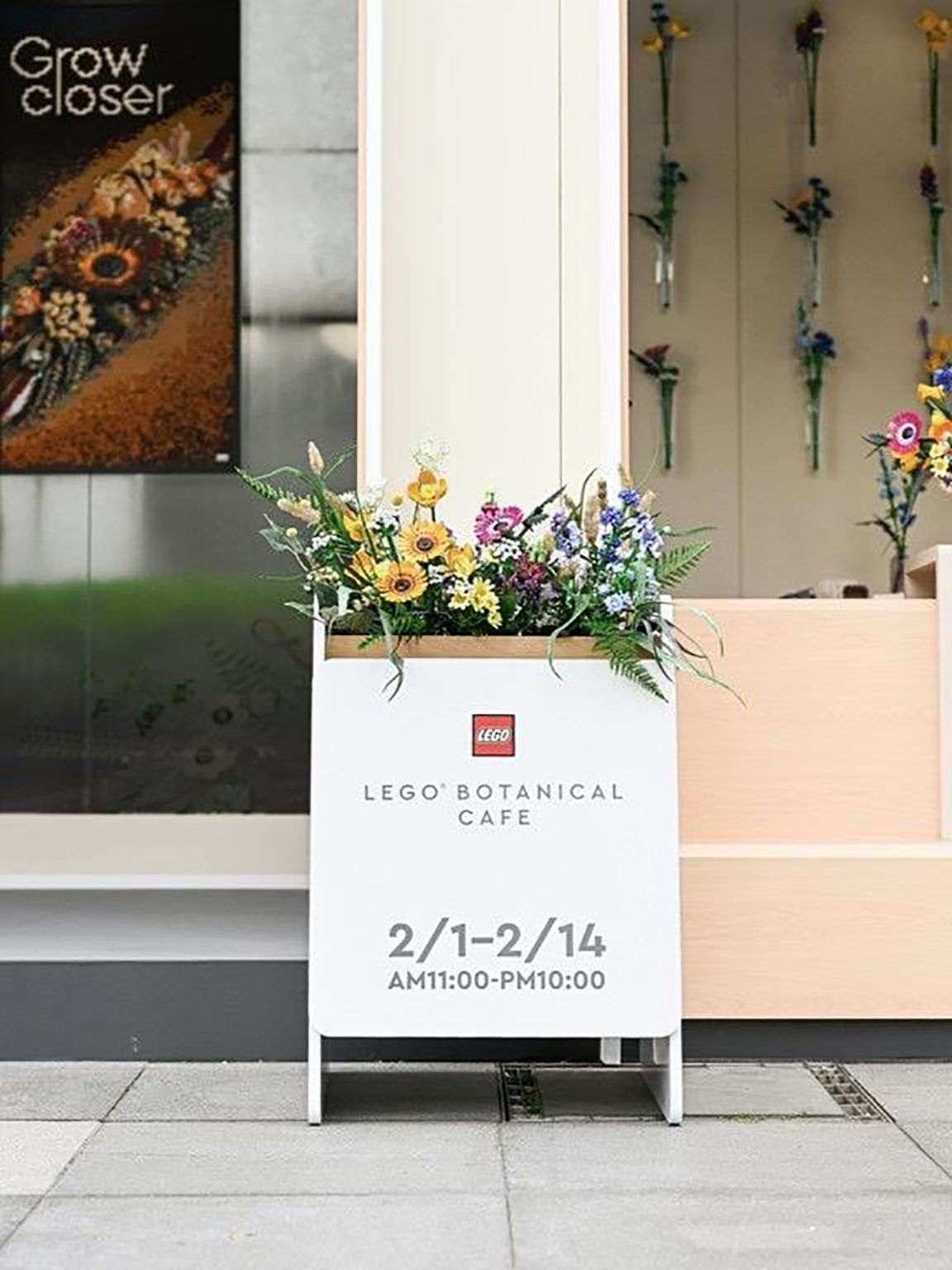 À Taïwan, LEGO ouvre sa première boutique de fleurs à monter soi-même ...