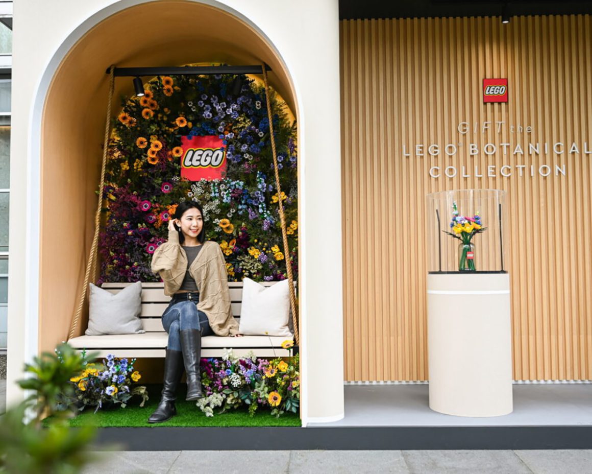 À Taïwan, LEGO ouvre sa première boutique de fleurs à monter soi-même ...