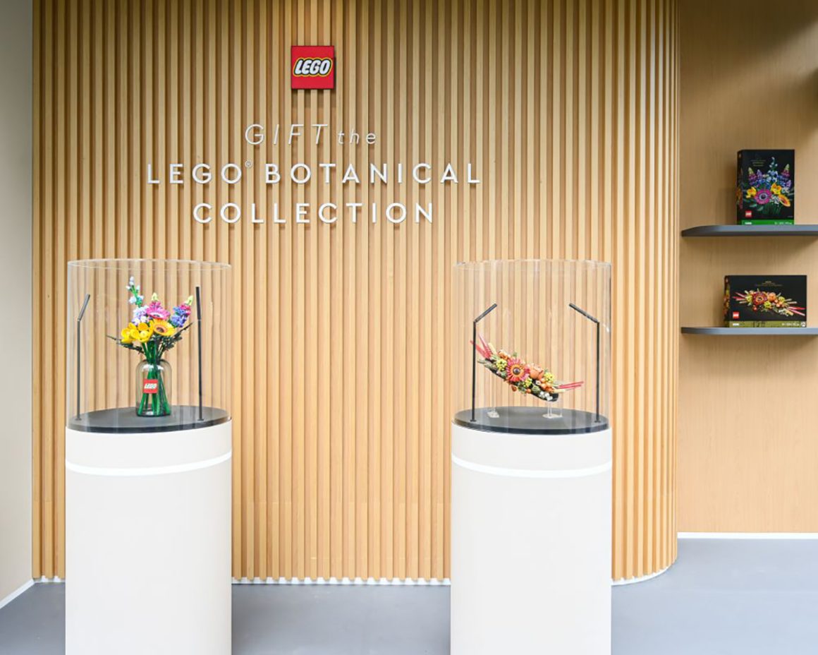À Taïwan, LEGO ouvre sa première boutique de fleurs à monter soi-même ...