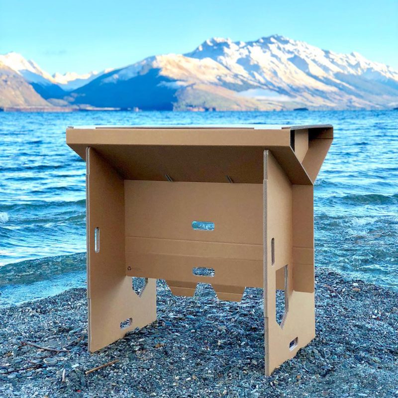 Refold : le bureau en carton pliable et modulable pour travailler n ...
