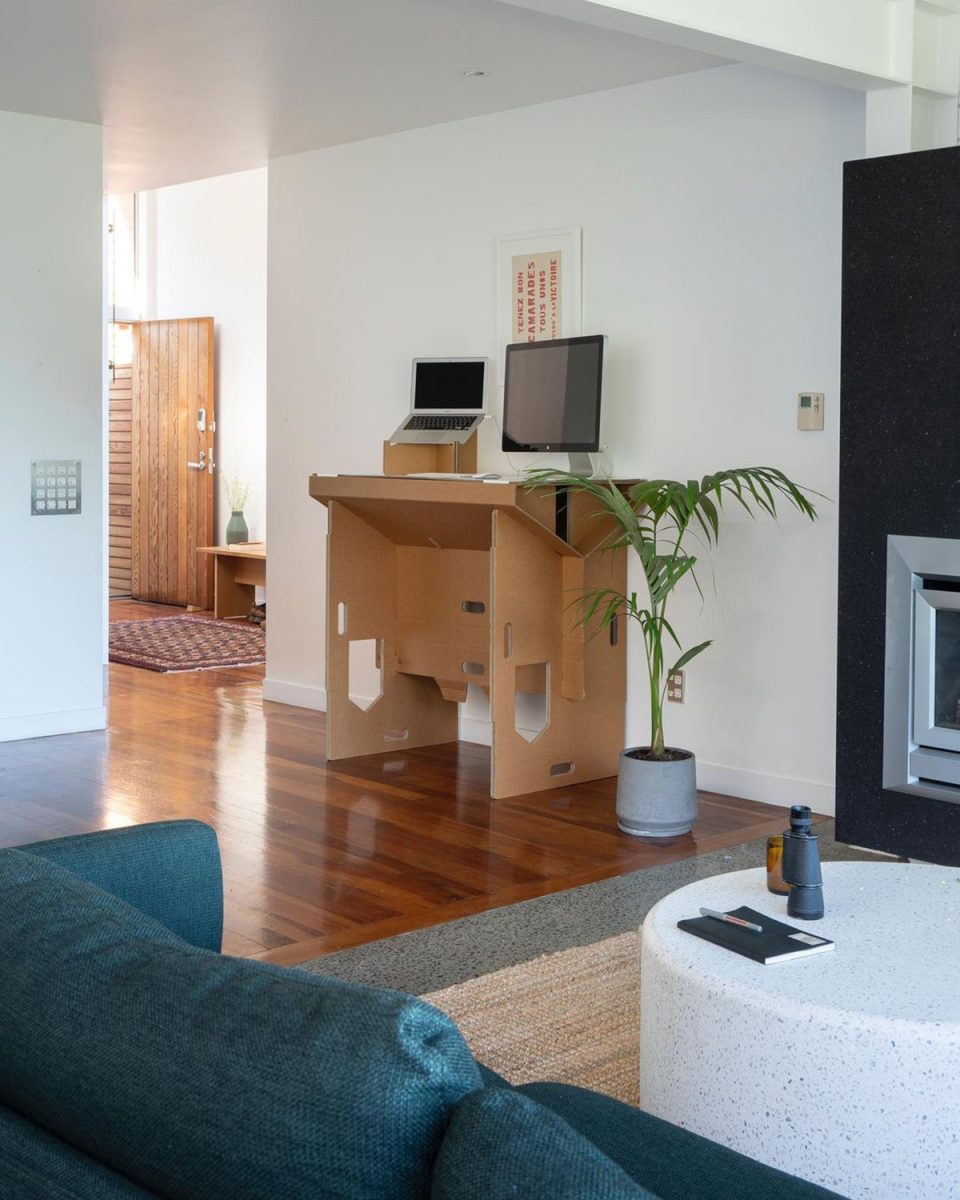 Refold : le bureau en carton pliable et modulable pour travailler n ...