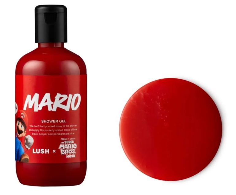 Lush et Nintendo lancent des bombes de bain et cosmétiques Super Mario
