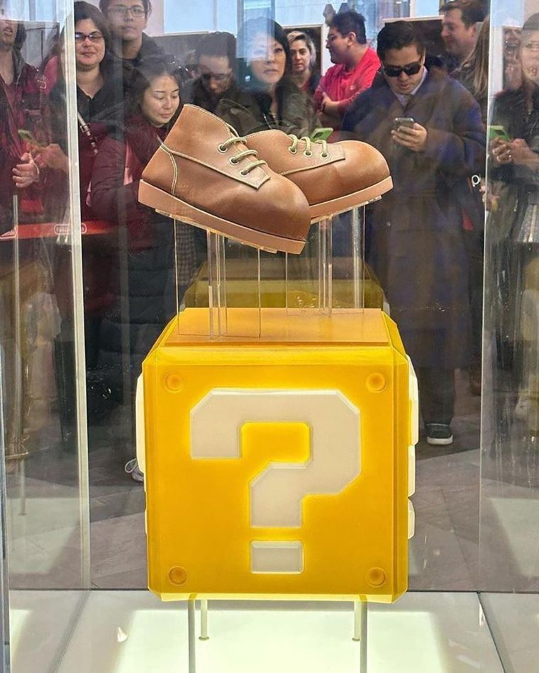 Nintendo dévoile la paire de chaussures de Mario (pour de vrai)