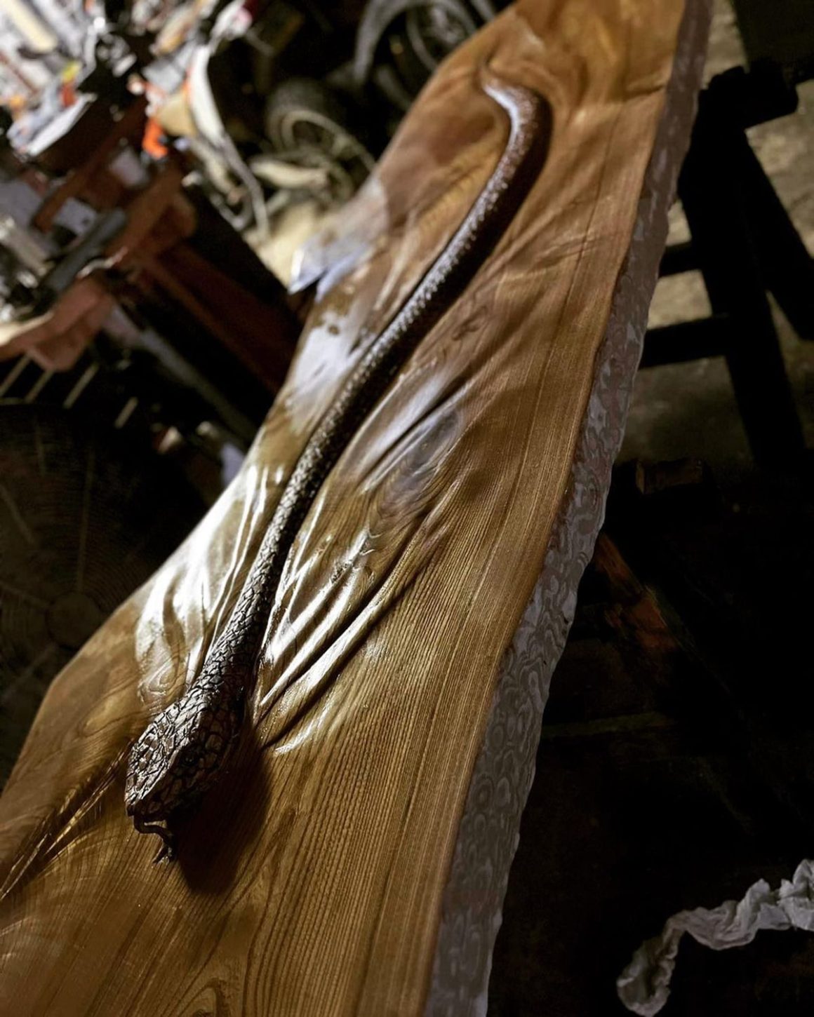 Les incroyables sculptures en bois de Scott Dow semblent prendre vie ...