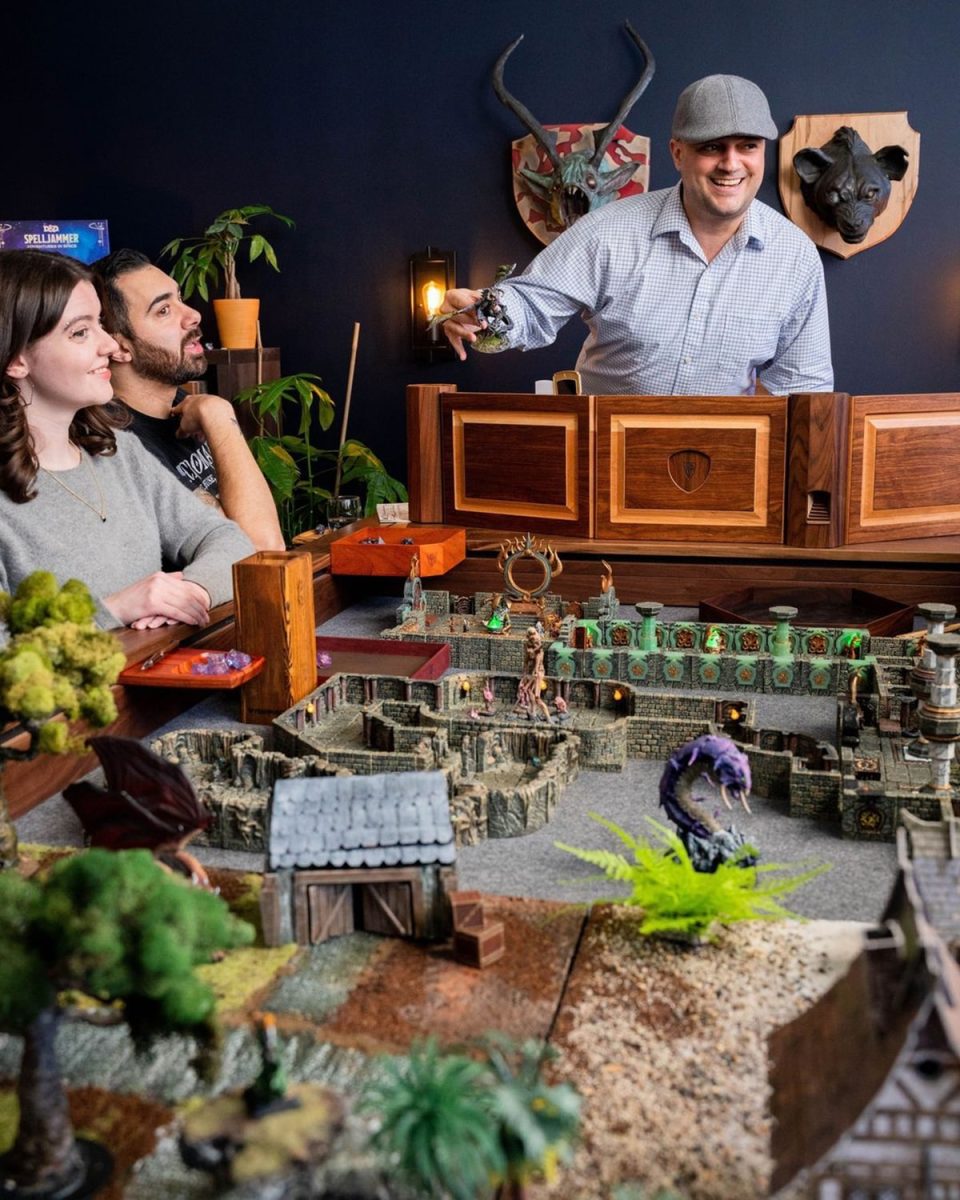 Une table à manger 100% modulable conçue pour les jeux de société