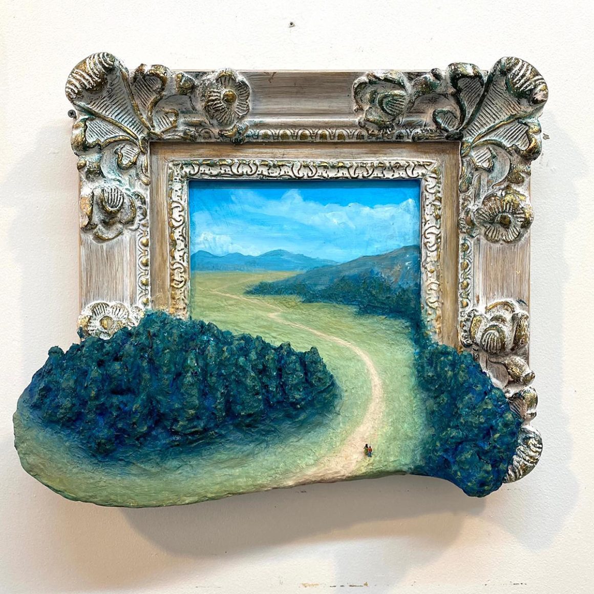 Les peintures 3D qui sortent de leur cadre de l'artiste Barry Hazard ...