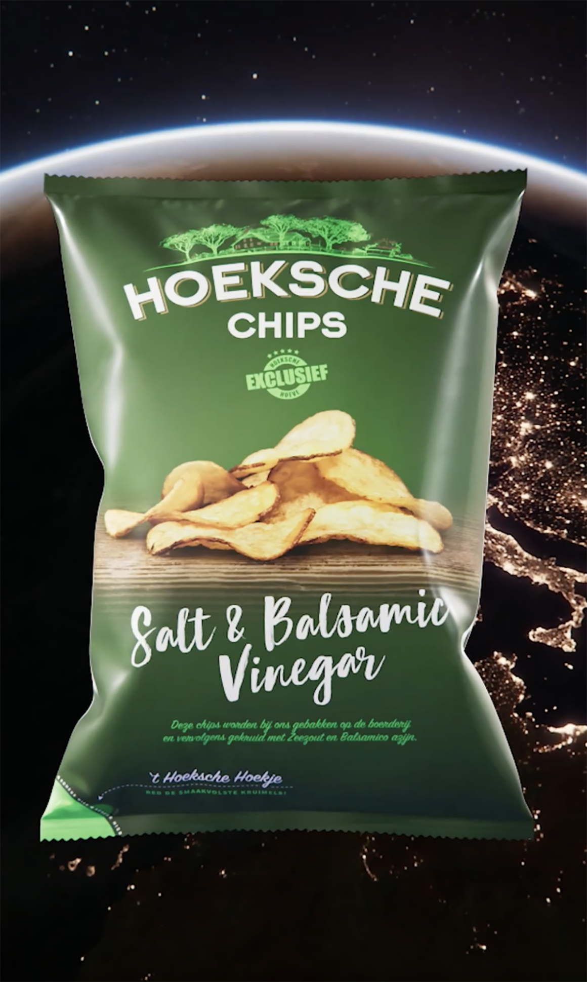 Le design (gadget) de ce paquet de chips permet de ne pas en perdre une ...