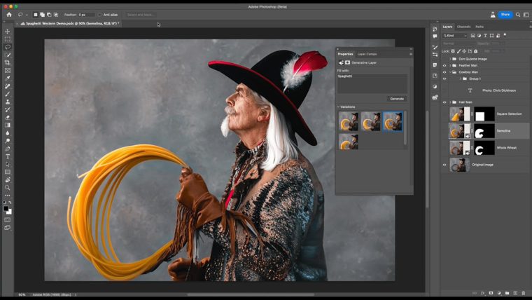 Adobe déploie sa propre IA générative d'images dans Photoshop