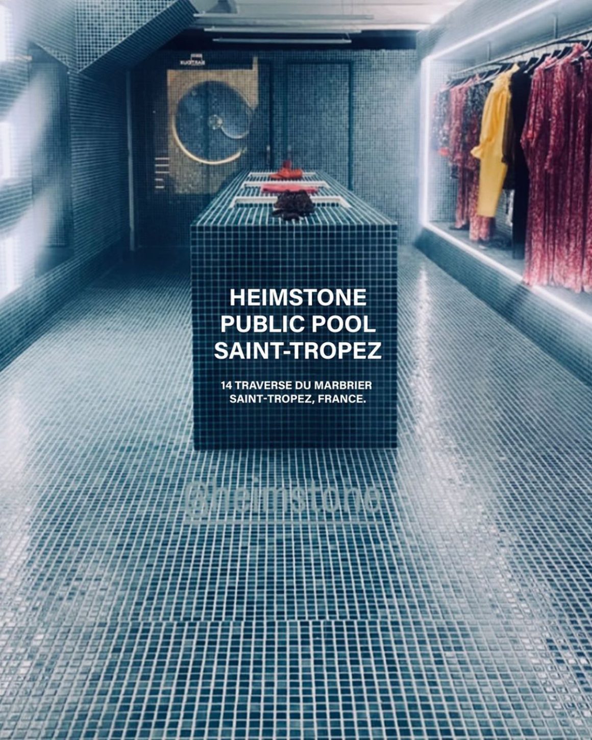 Saint-Tropez : cette boutique aux allures de piscine défie les lois de la gravité - Creapills