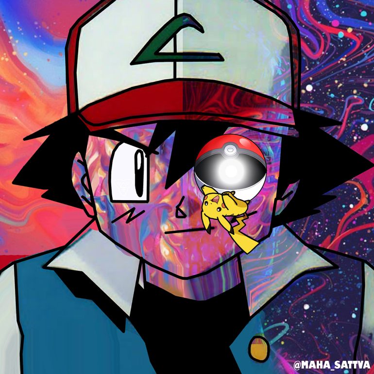 Ce graphiste revisite les cover d’album rap célèbres avec des Pokémon