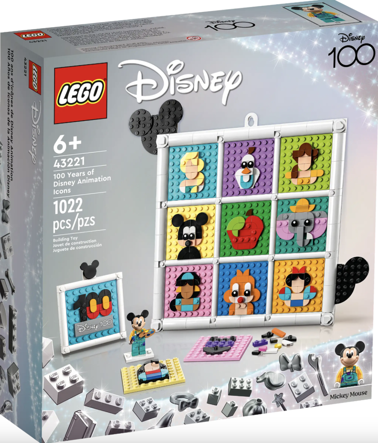 100 ans de Disney : ce set LEGO met à l’honneur 72 personnages cultes