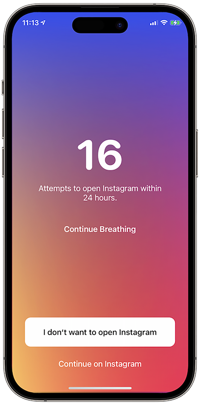 One Sec : l’app bien pensée qui vous aide à réduire votre dépendance ...