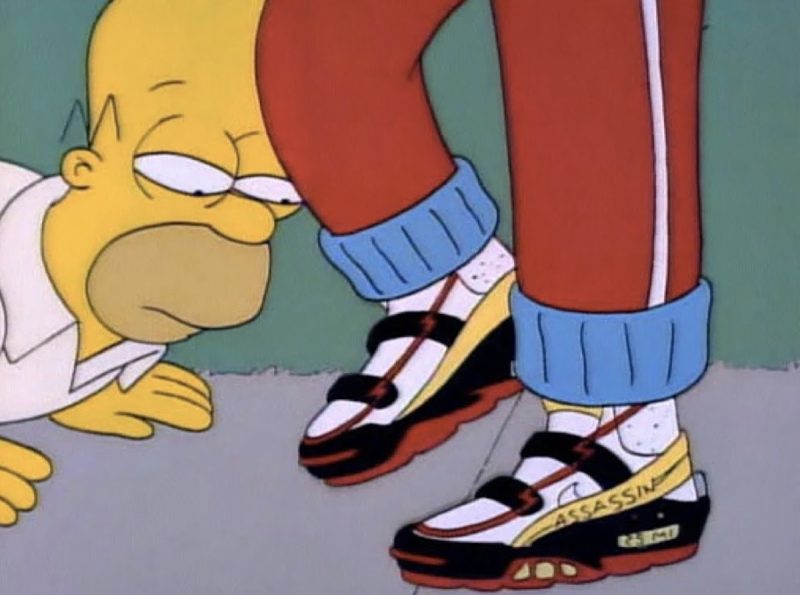 Les Simpson : les sneakers de Ned Flanders commercialisées pour de vrai ...