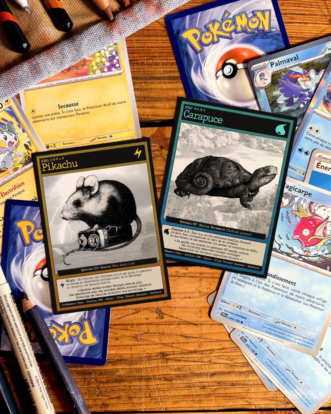 Le créatif Vincent Darnois transforme les Pokémon en animaux réalistes ...
