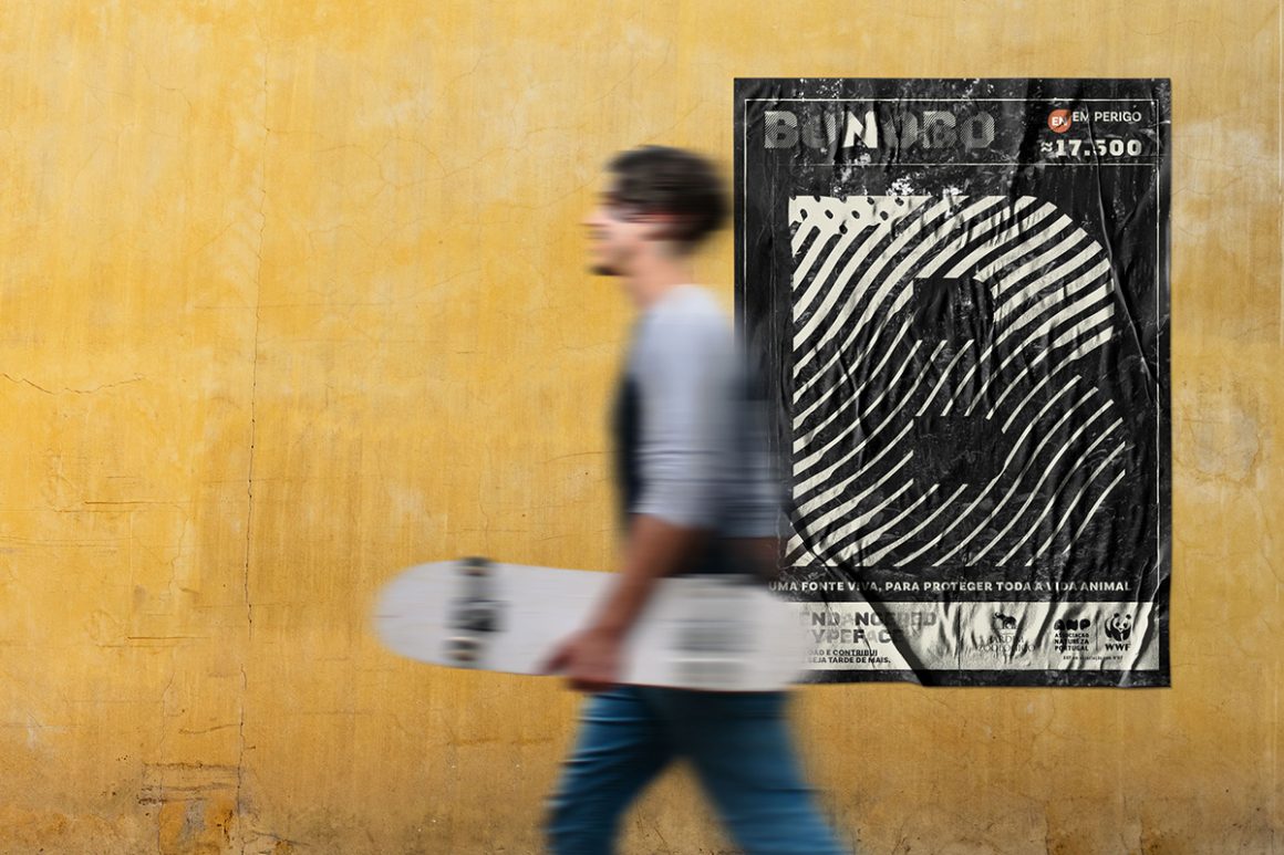 Le WWF crée une typo qui s'efface en fonction de l’extinction des ...