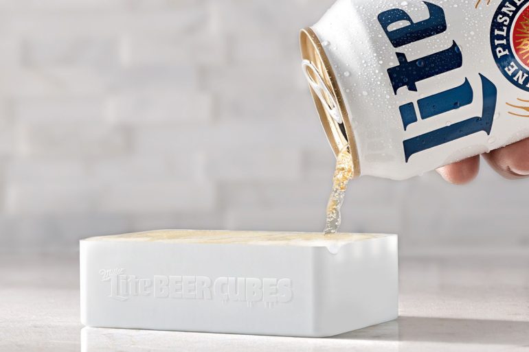 Miller Lite crée des glaçons à la bière pour rafraîchir votre bière ...