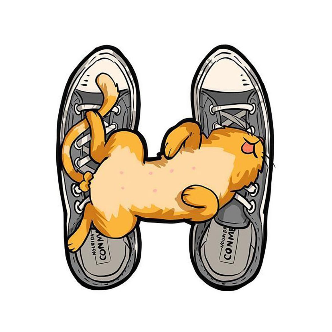 Catphabet : ce créatif crée un alphabet en s'inspirant de ses deux chats