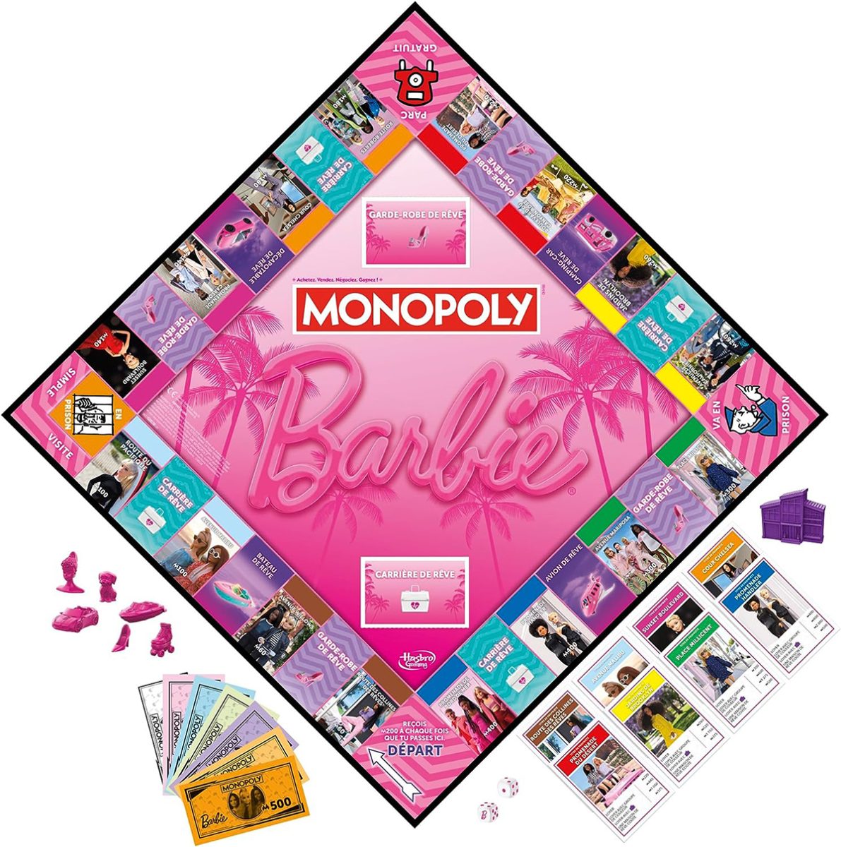 Monopoly lance une édition spéciale Barbie pour surfer sur le succès du ...