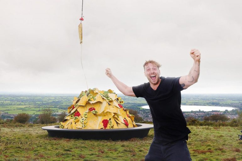 Doritos réalise le record du plus grand filet de fromage fondu