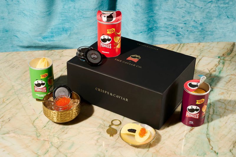 Pringles dévoile un set de caviar à déguster... avec ses tuiles - Creapills