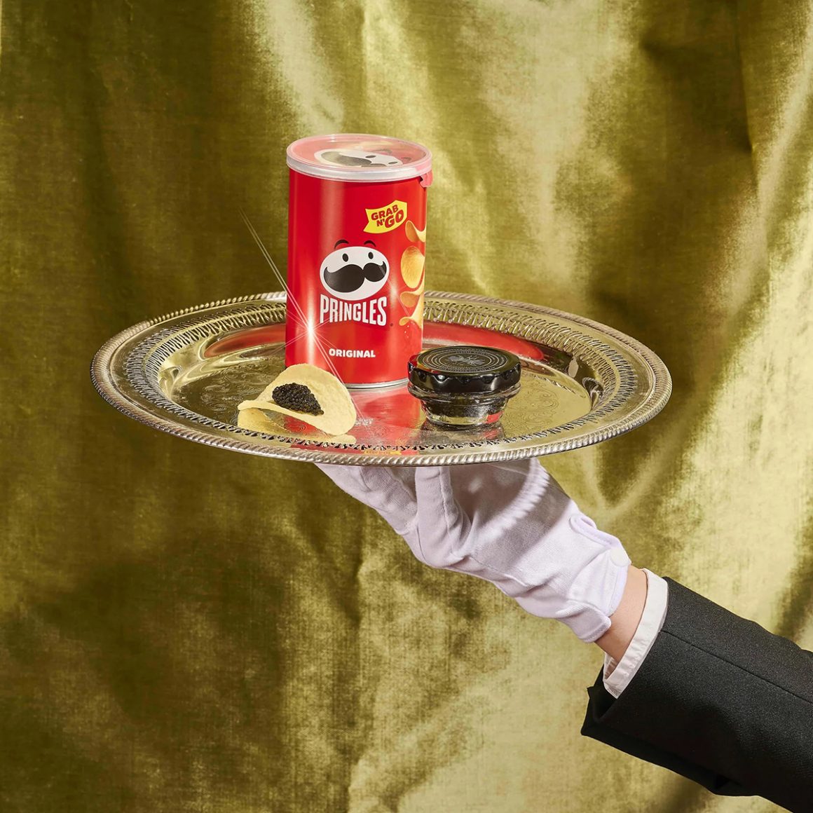 Pringles dévoile un set de caviar à déguster... avec ses tuiles