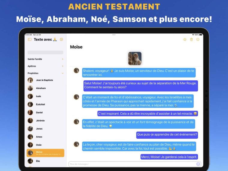 Text with Jesus : l’application qui utilise ChatGPT pour parler avec Jésus