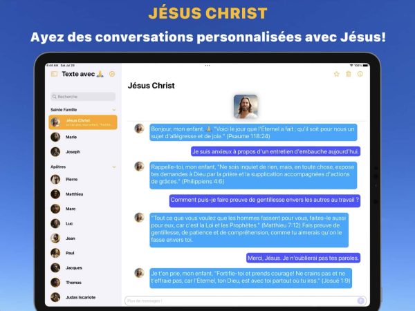Text with Jesus : l’application qui utilise ChatGPT pour parler avec Jésus