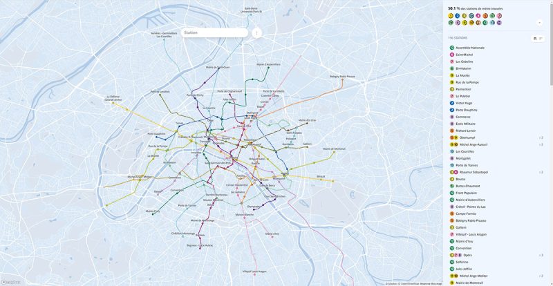 Paris de tête : le jeu qui vous met au défi de citer les 309 stations ...