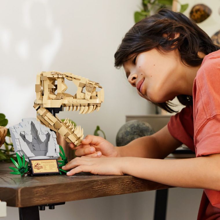 LEGO commercialise une réplique de crâne de T-Rex en clin d’œil à ...