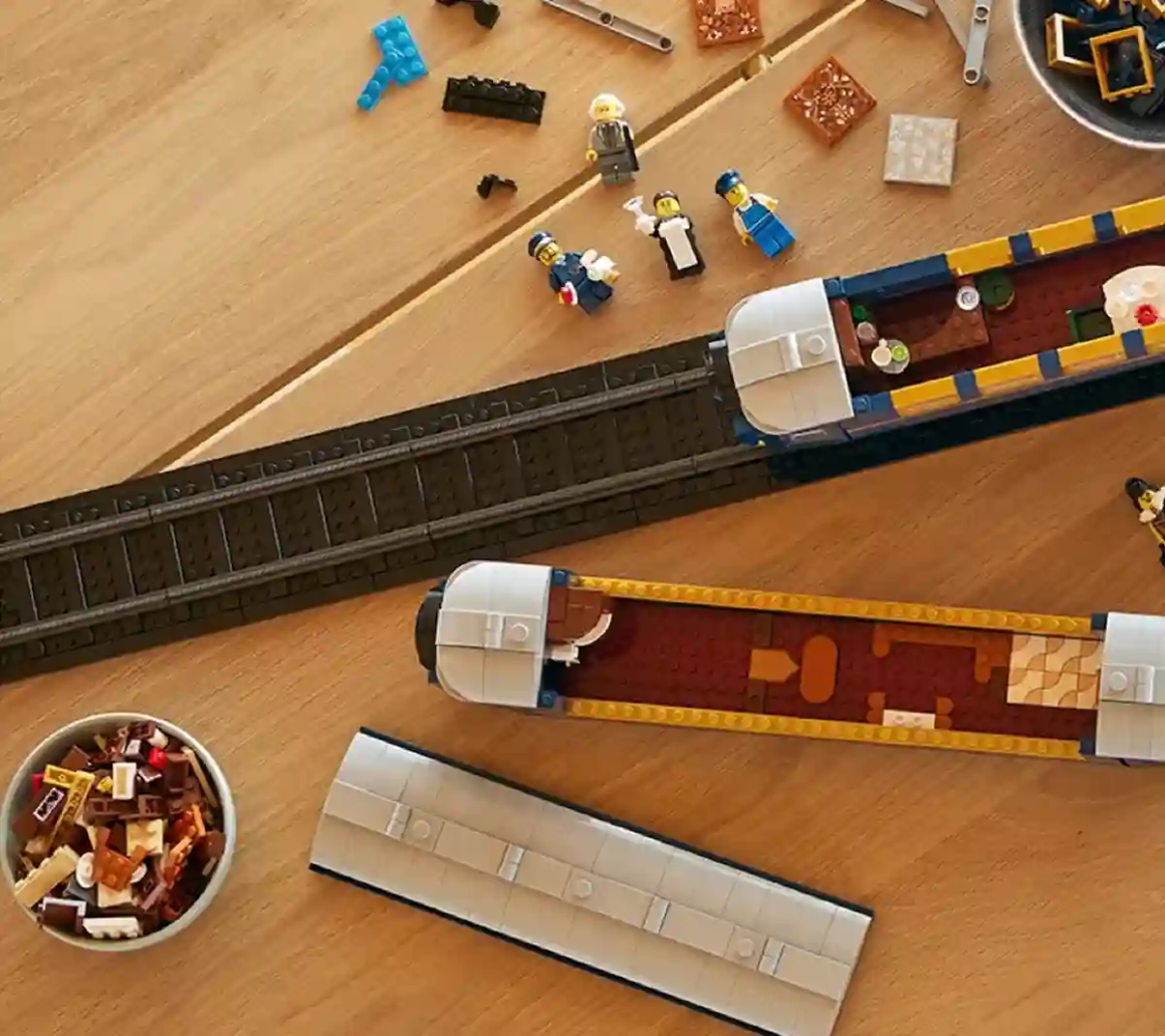 LEGO commercialise une réplique en briques du célèbre train l’Orient ...