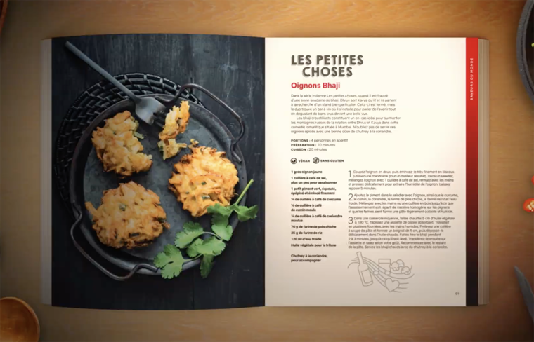 Netflix lance un livre de recettes de cuisine inspirées de ses films et ...