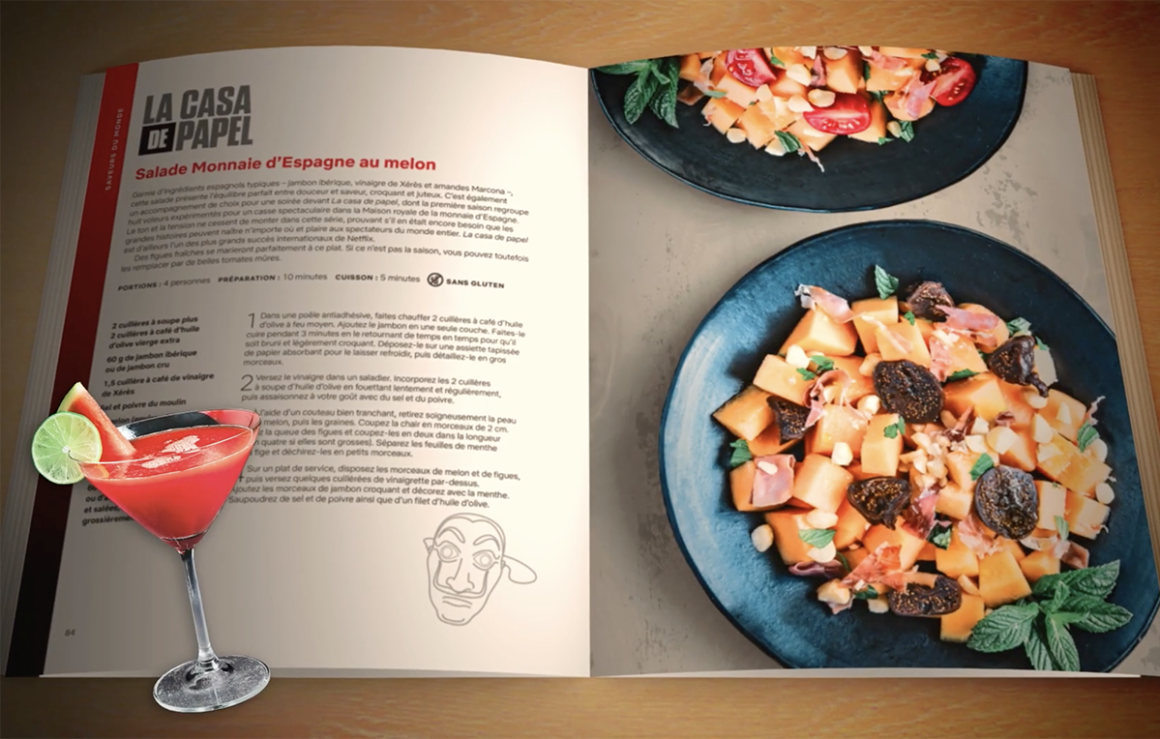 Netflix lance un livre de recettes de cuisine inspirées de ses films et ...