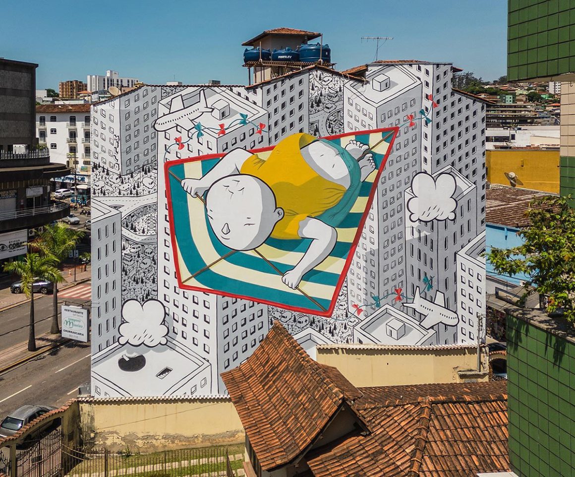 Les magnifiques (et immenses) fresques murales de l'artiste Millo (35 ...