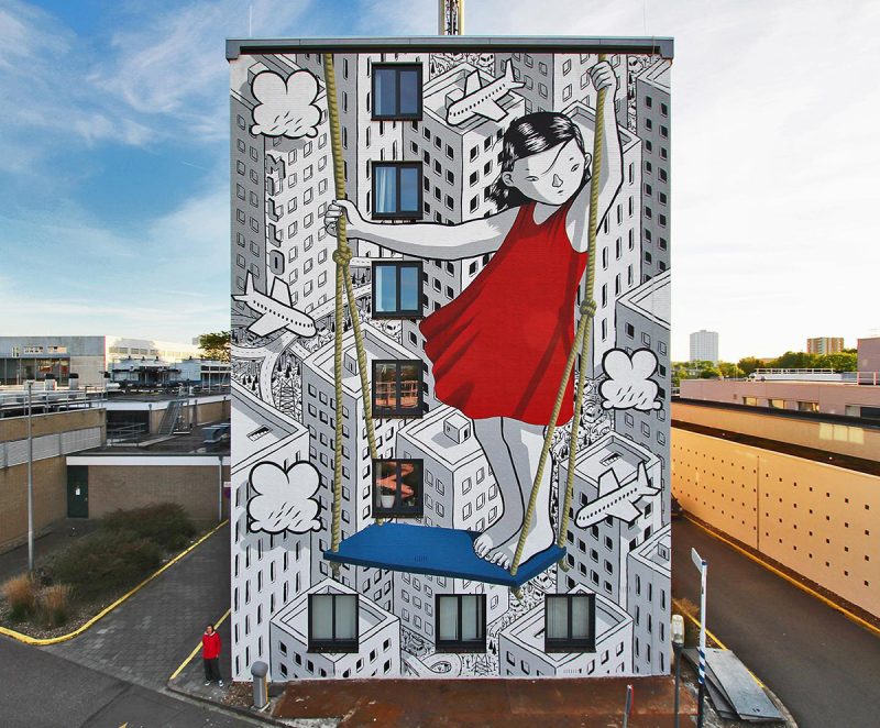 Les magnifiques (et immenses) fresques murales de l'artiste Millo (35 ...