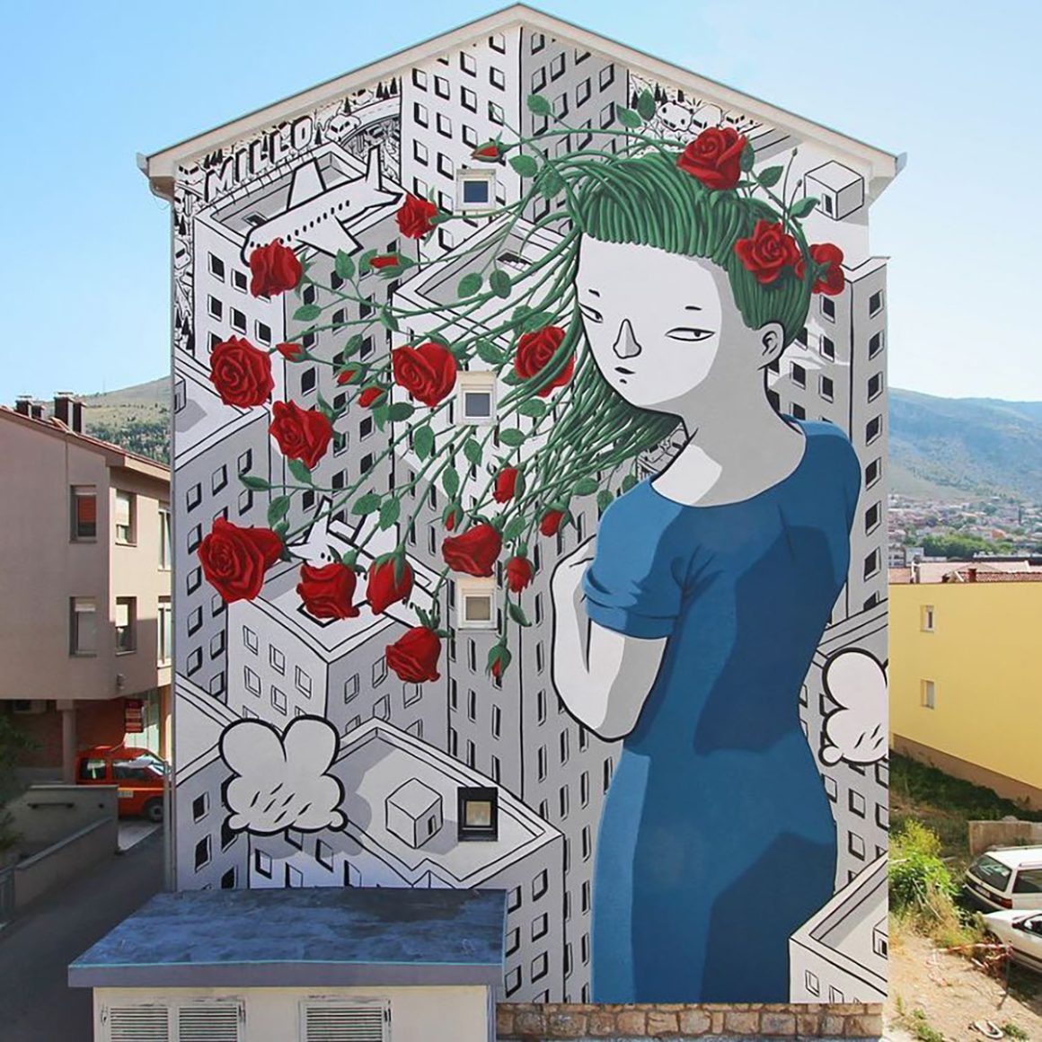 Les magnifiques (et immenses) fresques murales de l'artiste Millo (35 ...