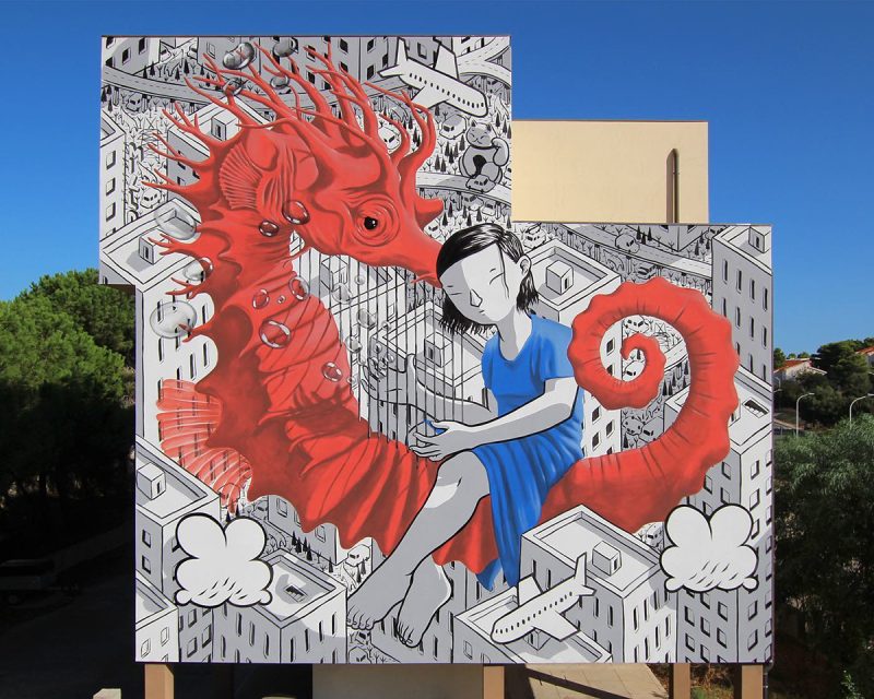 Les magnifiques (et immenses) fresques murales de l'artiste Millo (35 ...