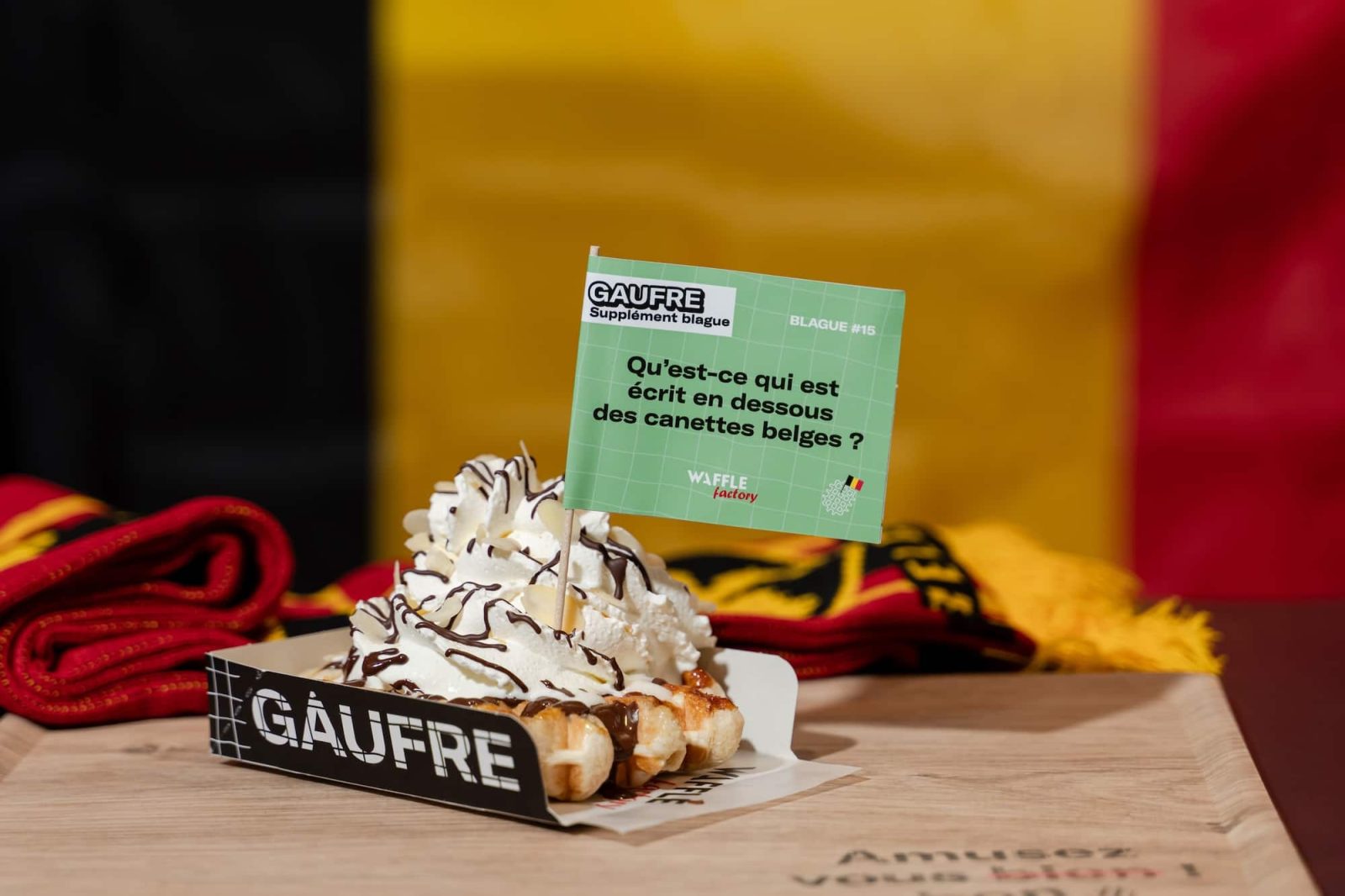 Waffle Factory transforme l’humour belge en réductions décalées avec ...