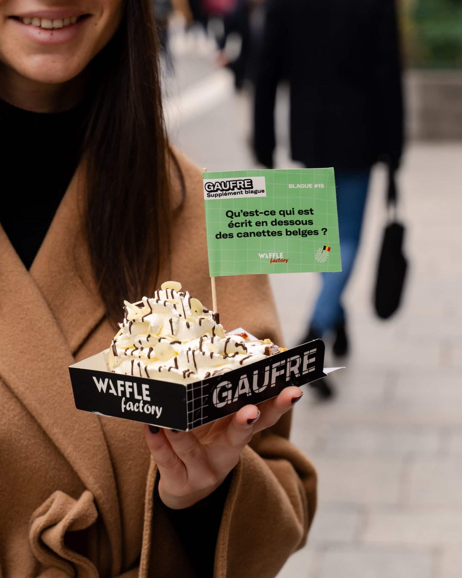 À Paris, ce restaurant de gaufres vous offre une réduc si vous répondez ...