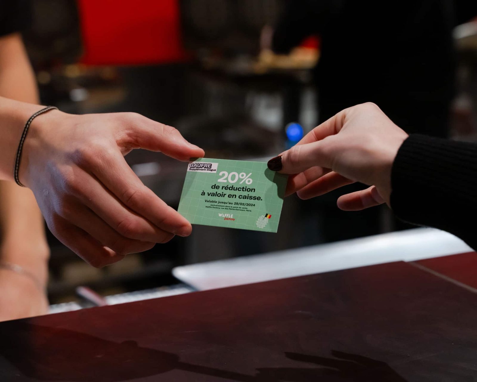 À Paris, ce restaurant de gaufres vous offre une réduc si vous répondez ...