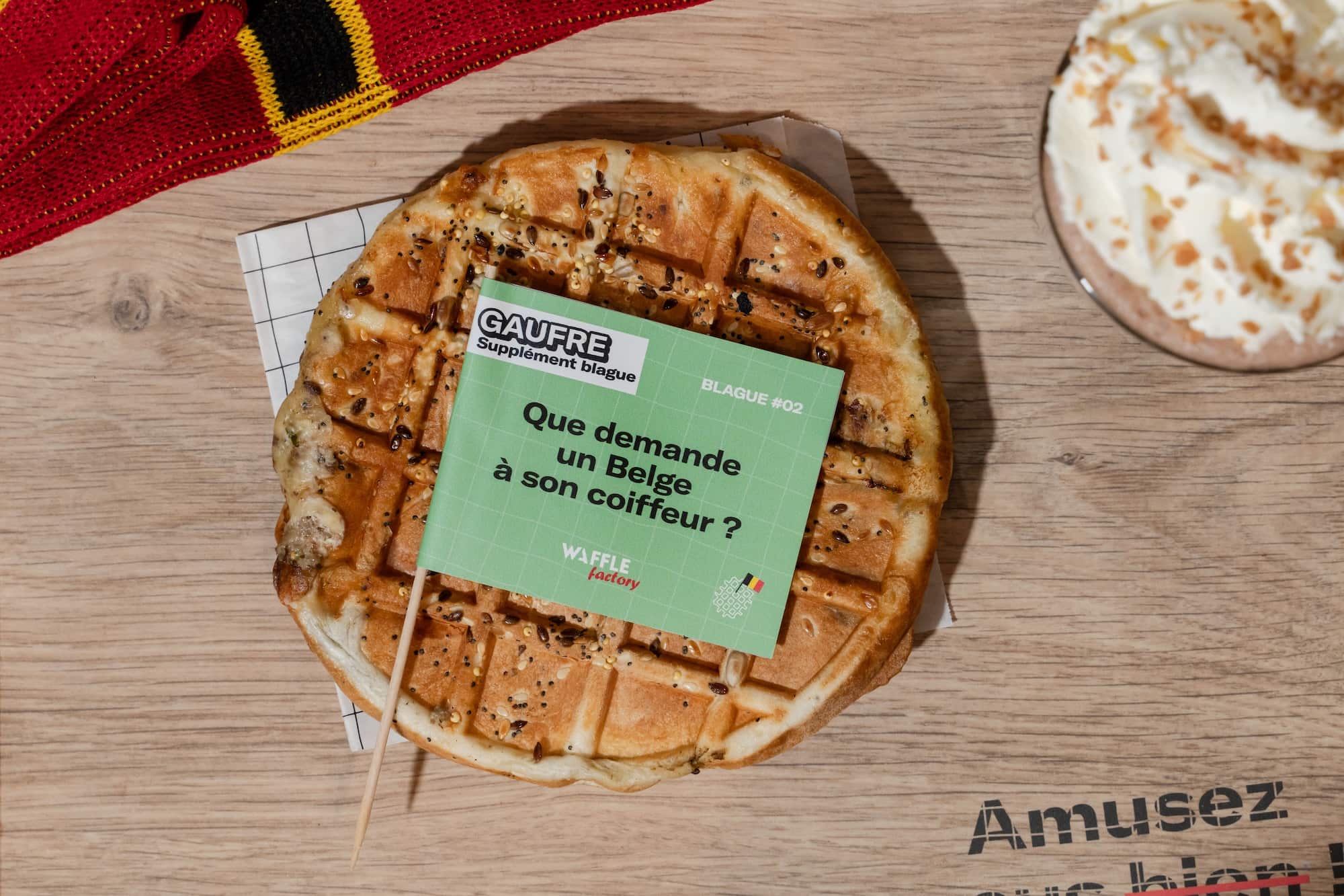 Waffle Factory transforme l’humour belge en réductions décalées avec ...