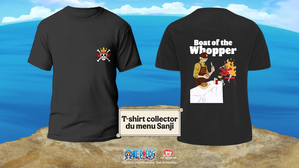 Burger King dévoile 2 burgers One Piece pour les 25 ans du manga animé ...
