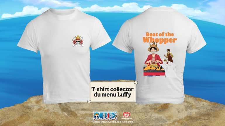 Burger King dévoile 2 burgers One Piece pour les 25 ans du manga animé ...
