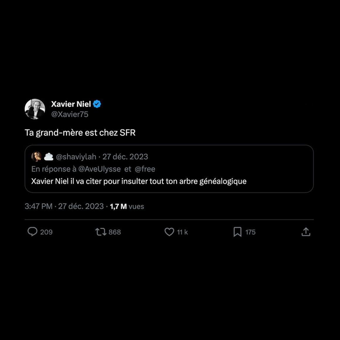 La communication en roue libre de Xavier Niel, le patron de Free, sur X
