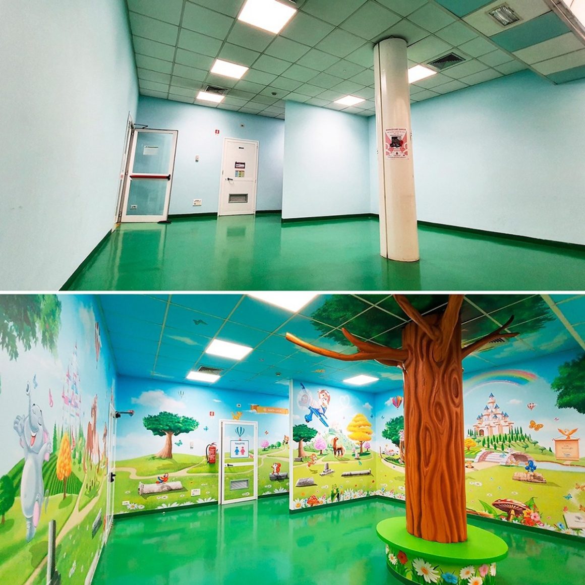 L’artiste Silvio Irilli décore les chambres d’hôpitaux avec des ...