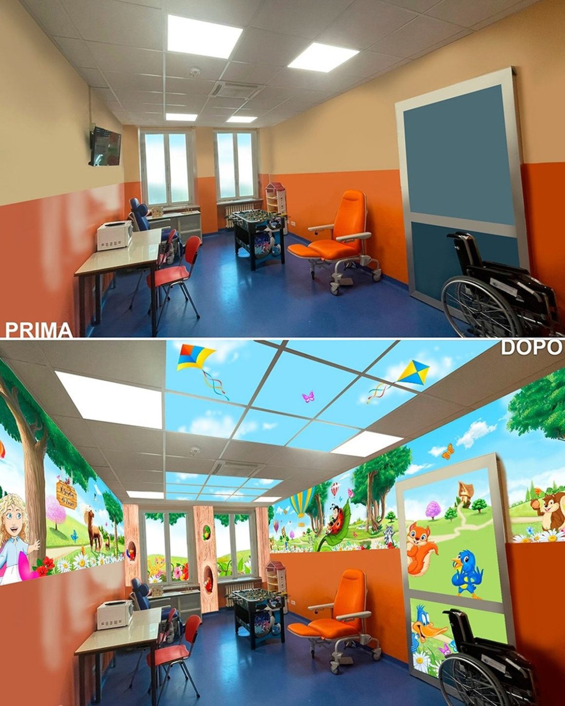 L’artiste Silvio Irilli décore les chambres d’hôpitaux avec des ...