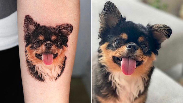 Yeono, la tatoueuse spécialisée dans les portraits de vos animaux de ...