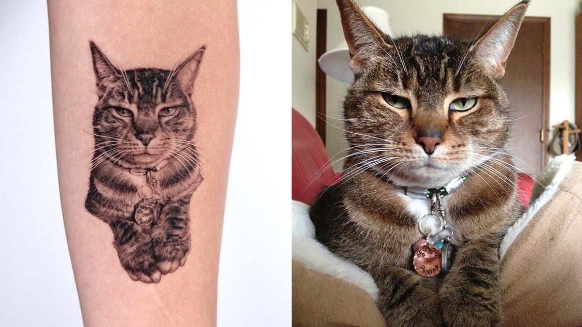 Yeono, la tatoueuse spécialisée dans les portraits de vos animaux de ...