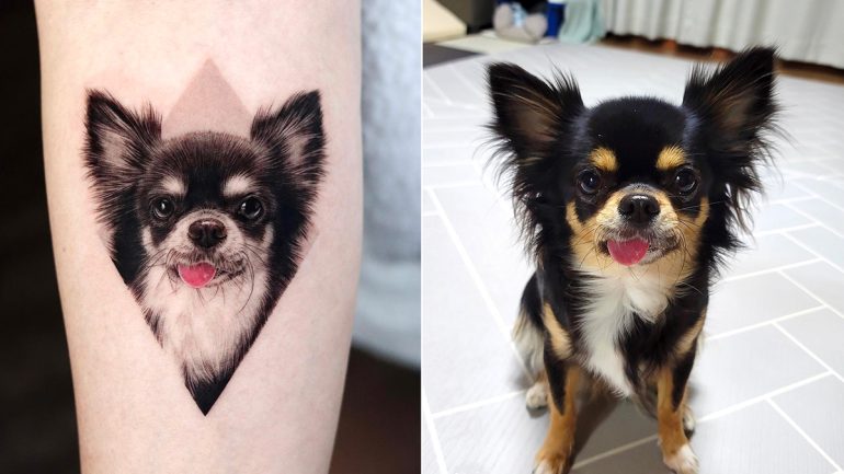 Yeono, la tatoueuse spécialisée dans les portraits de vos animaux de ...