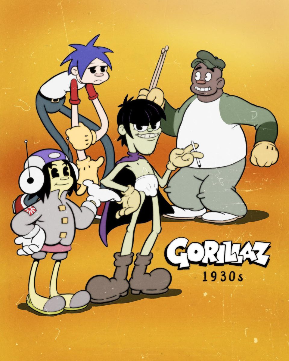 20 légendes du rock en mode personnages de cartoons des années 30